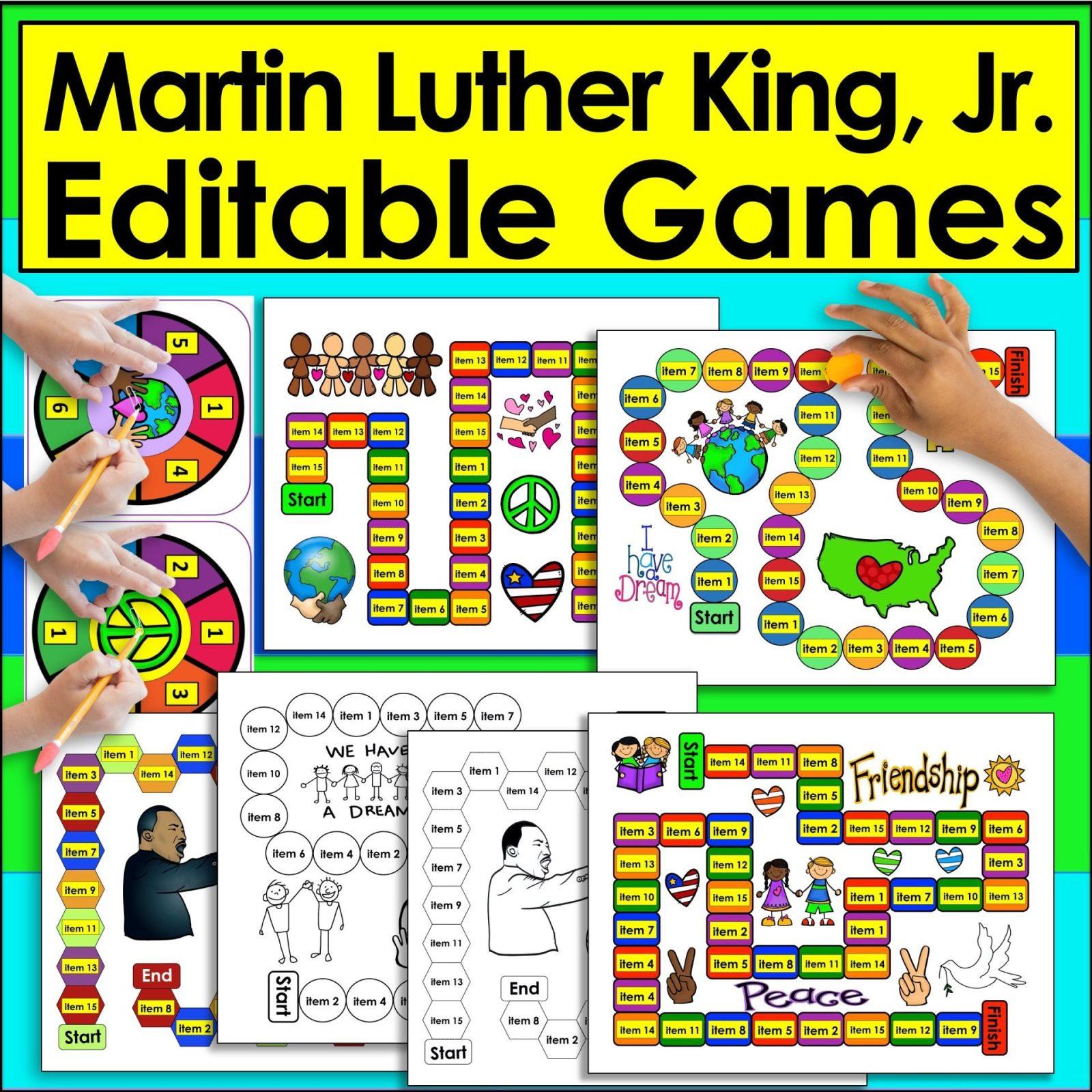 6 Martin Luther King Jr. Activities For Kids & An MLK Bingo Kindness ...