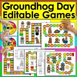 Groundhog Day Fun: Crafts, 25 Engaging Poems, Mini-Books, Adaptable ...