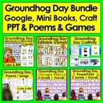 Groundhog Day Fun: Crafts, 25 Engaging Poems, Mini-Books, Adaptable ...