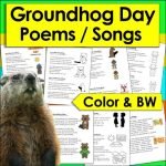 Groundhog Day Fun: Crafts, 25 Engaging Poems, Mini-Books, Adaptable ...