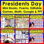 8 Easy & Fun Presidents Day Lessons For Kindergarten And First Grade ...
