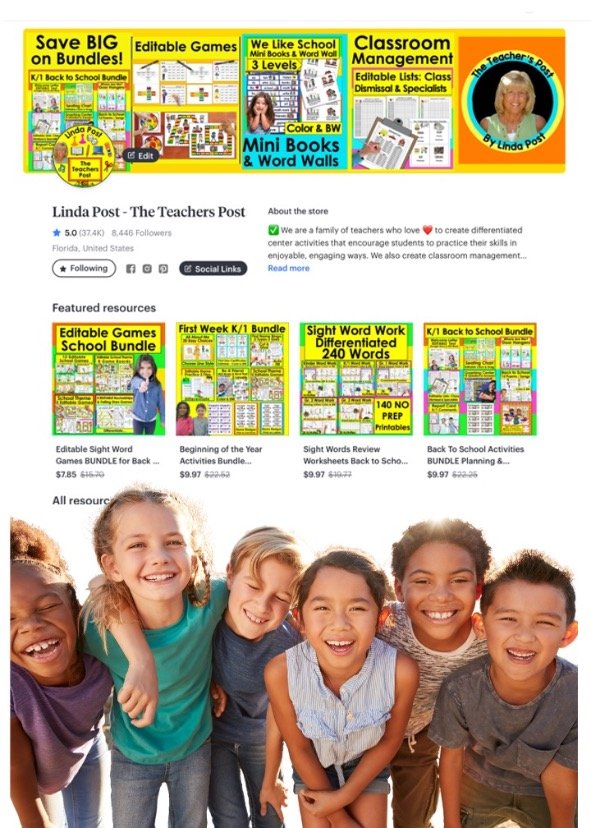 Linda Post The Teacher S Post Tpt Teacher Resources The Teacher S Post
