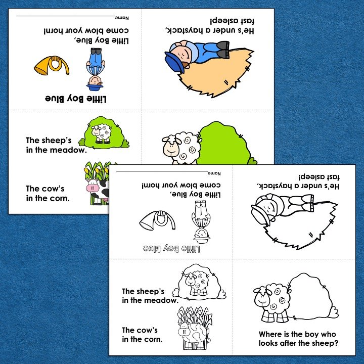22 Nursery Rhymes: Foldables, Posters, Puppets, Props, Sequencing | The ...