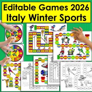 7 Winter Olympics Activities For Kindergarten And First Grade | The ...