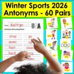 7 Winter Olympics Activities For Kindergarten And First Grade | The ...