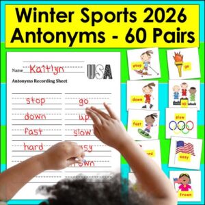 7 Winter Olympics Activities For Kindergarten And First Grade | The ...