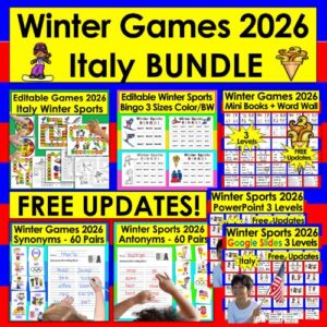 7 Winter Olympics Activities For Kindergarten And First Grade | The ...