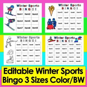 7 Winter Olympics Activities For Kindergarten And First Grade | The ...